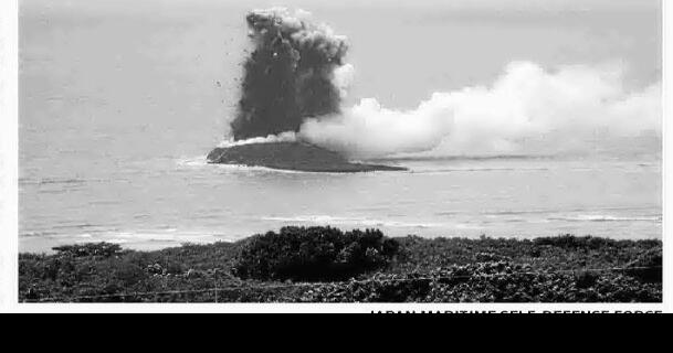 New island emerges after undersea eruption