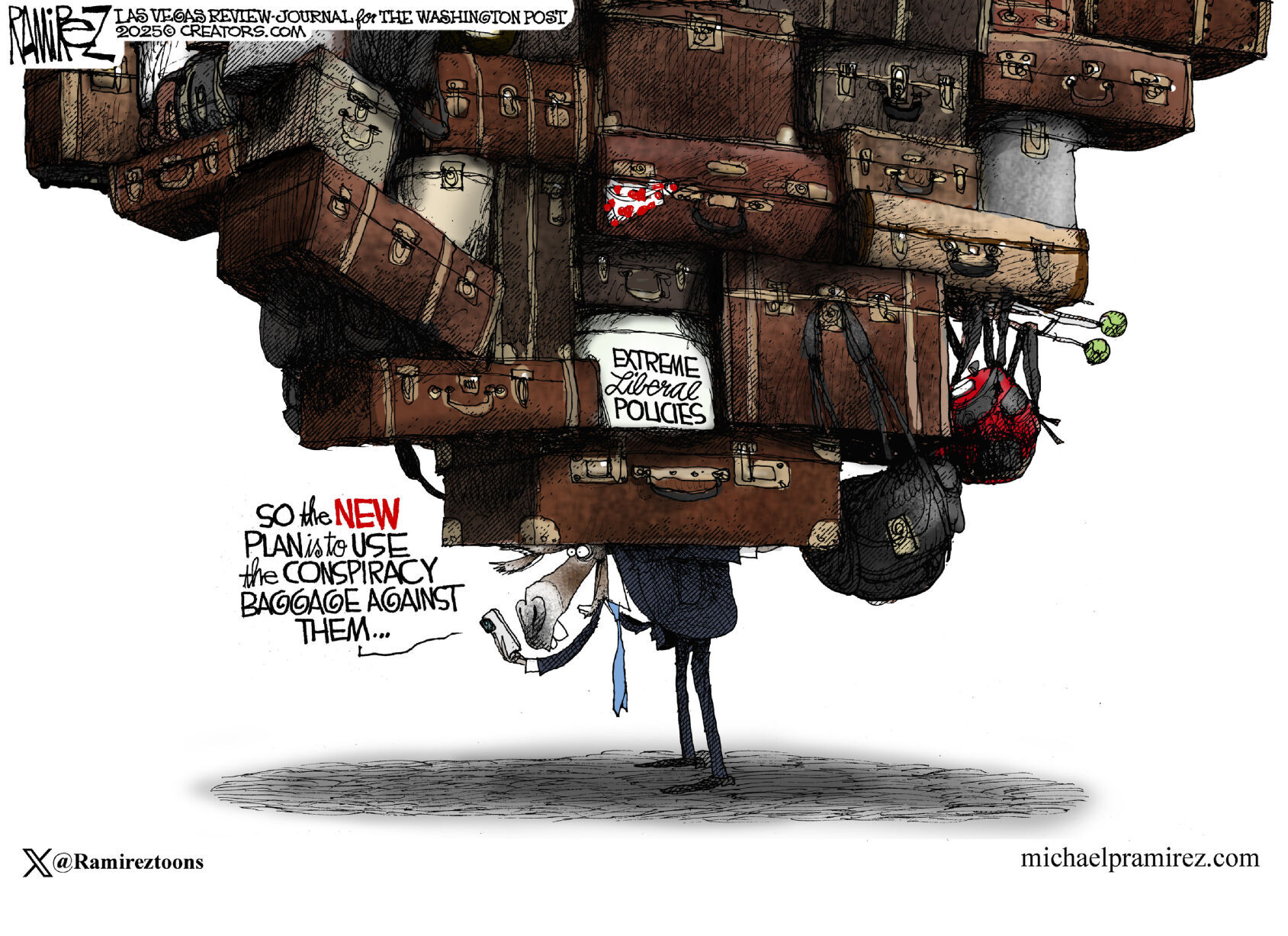 23 political cartoons explore the Epstein files