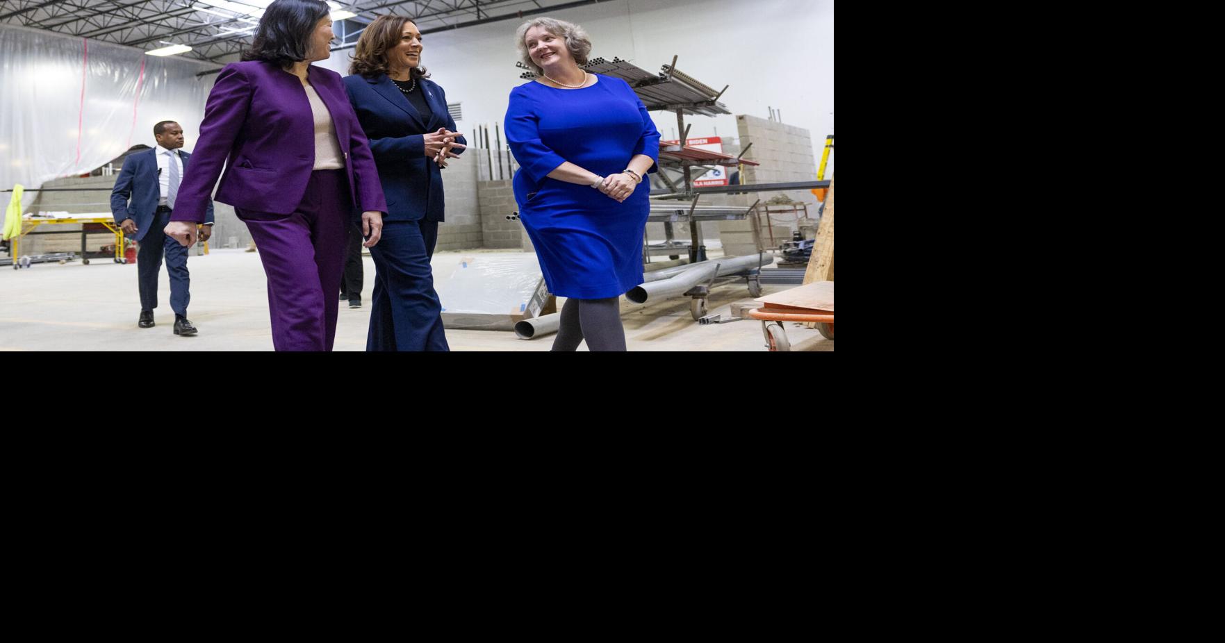 Kamala Harris focuses on union vote in Wisconsin visit