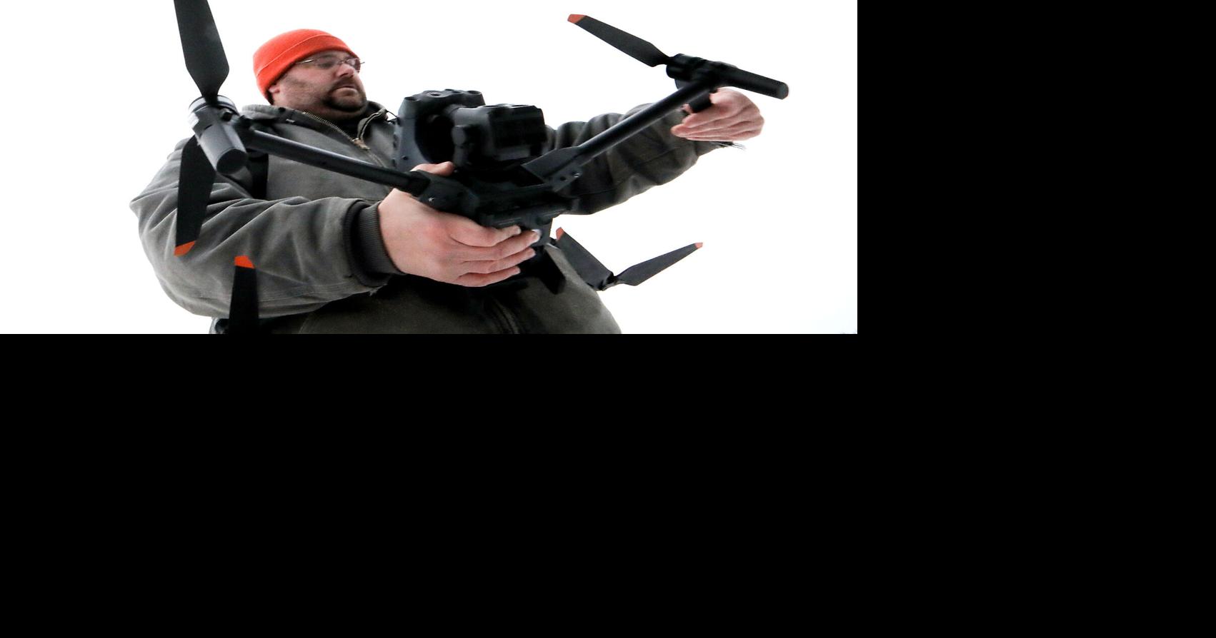 Wisconsin hunters are using drones to find deer they've shot