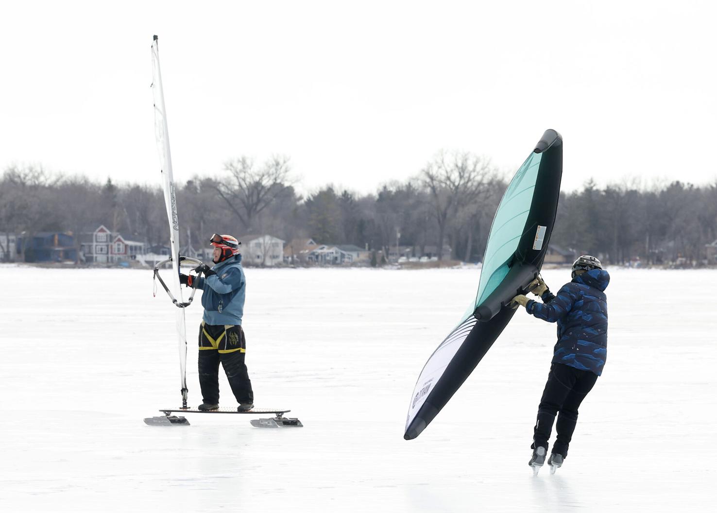 Ice and snow sailing championships come to madison