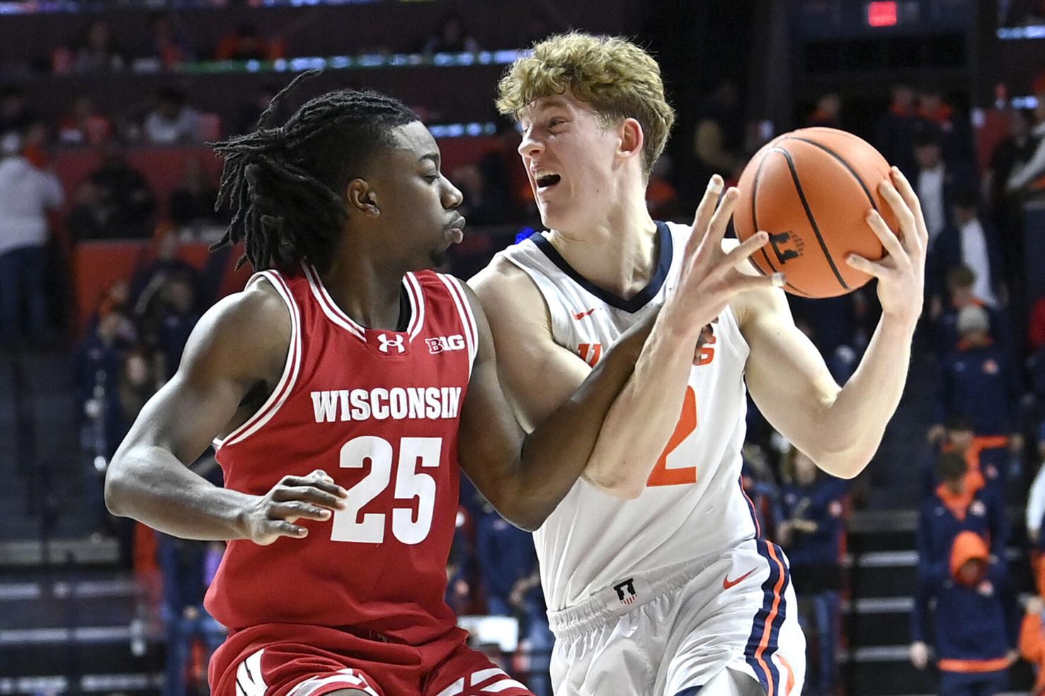 Wisconsin basketball score vs Illinois: Losing streak hits 3