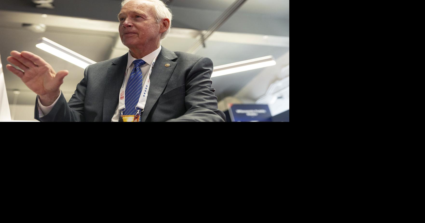 In shift, Wisconsin Sen. Ron Johnson backs Trump bill
