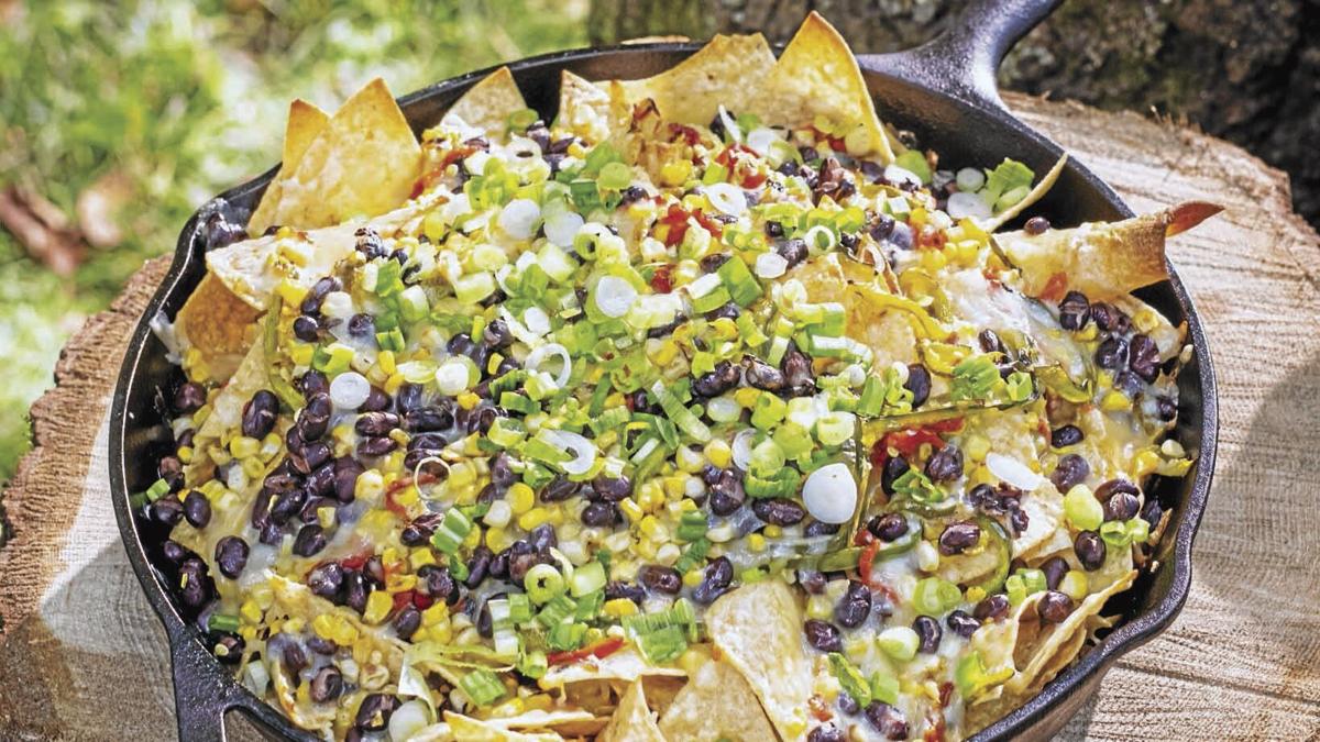Shareable snack: These cheesy, smoky nachos will be a hit