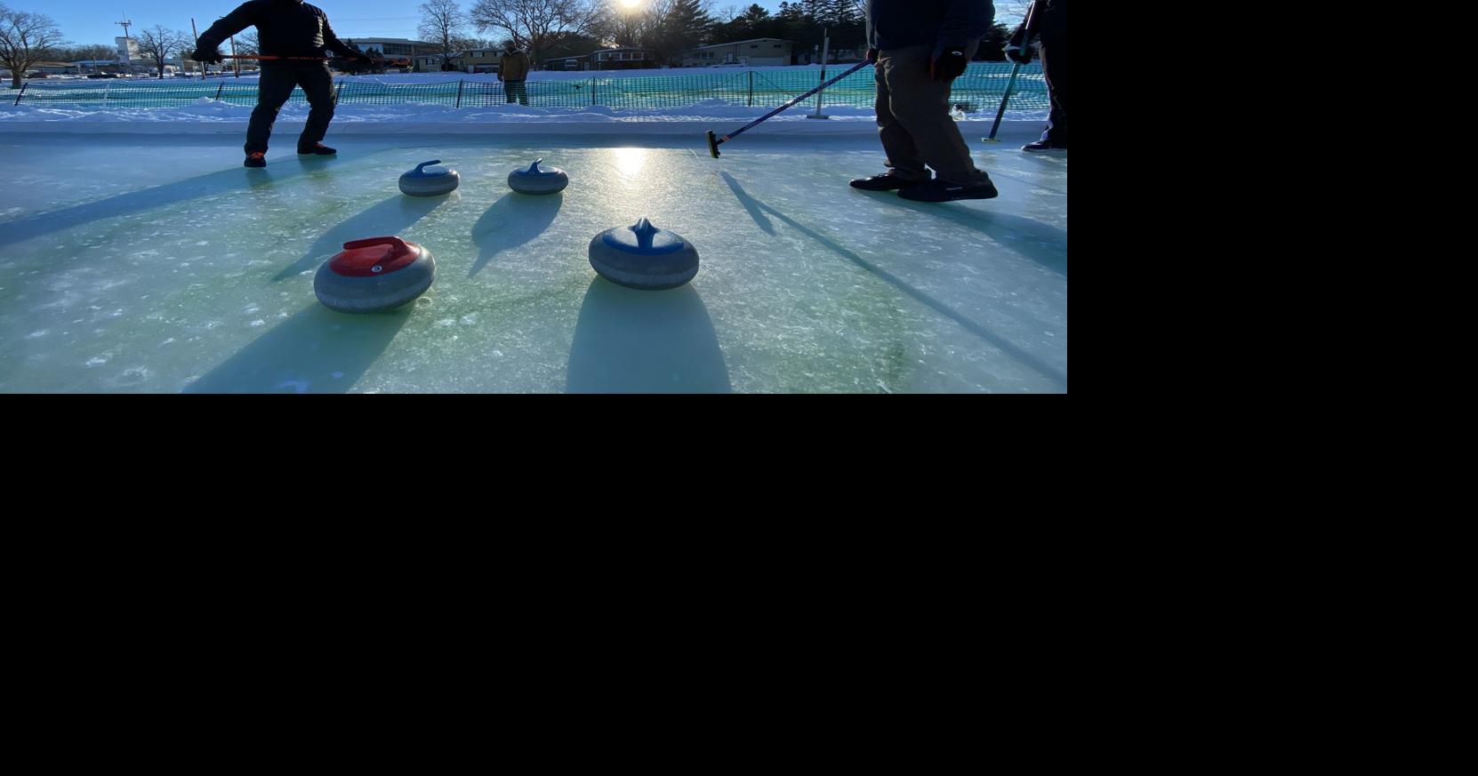 Photos: Outdoor curling in Monona