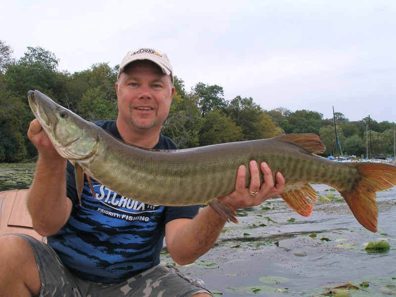 Nelson's fall muskie