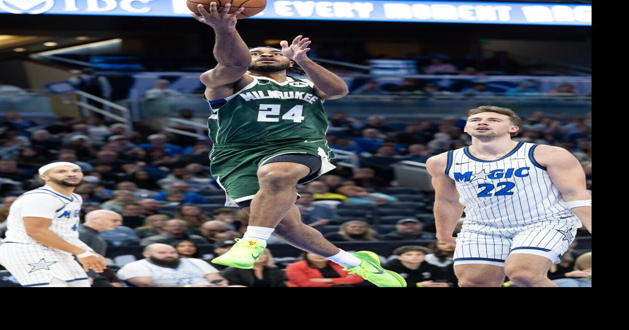 Photos: Bucks look to get even with Magic in back half of 2-game battle