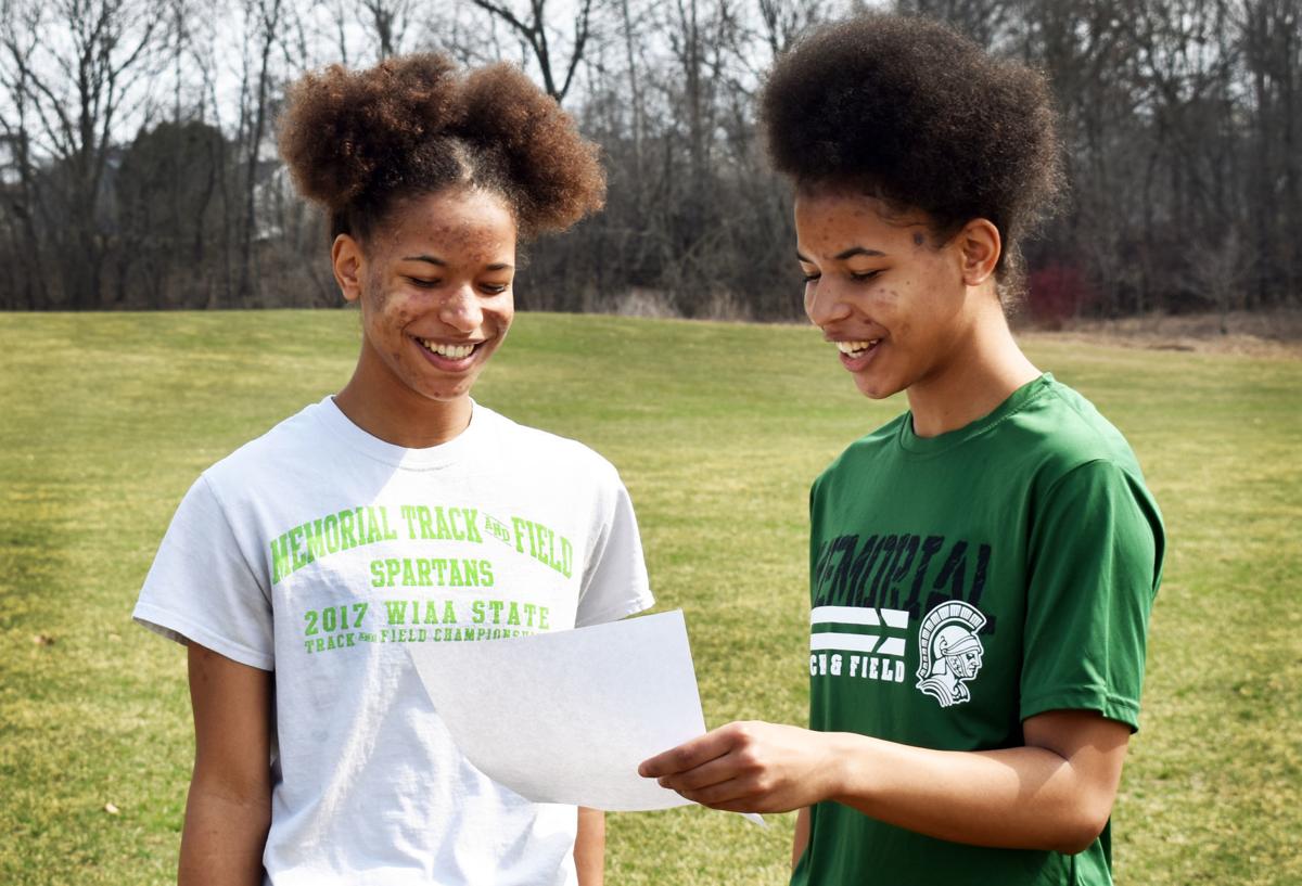 Prep girls track and field: Memorial's Hayley Gaines, Gabri Gaines make ...