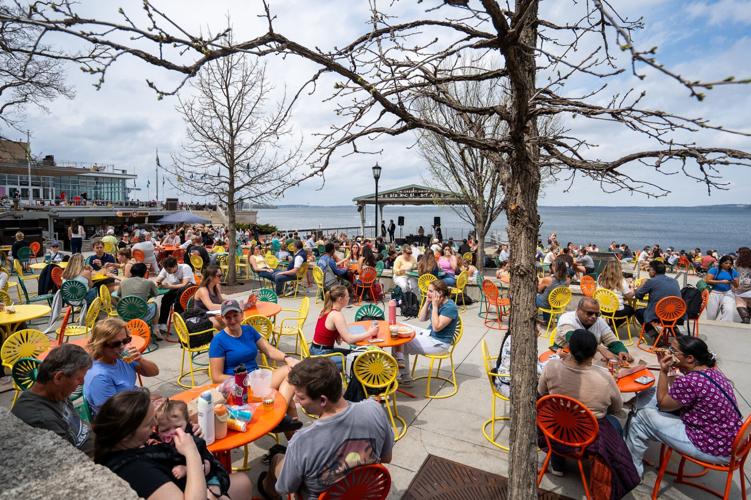 Start of terrace season brings back sunburst chairs