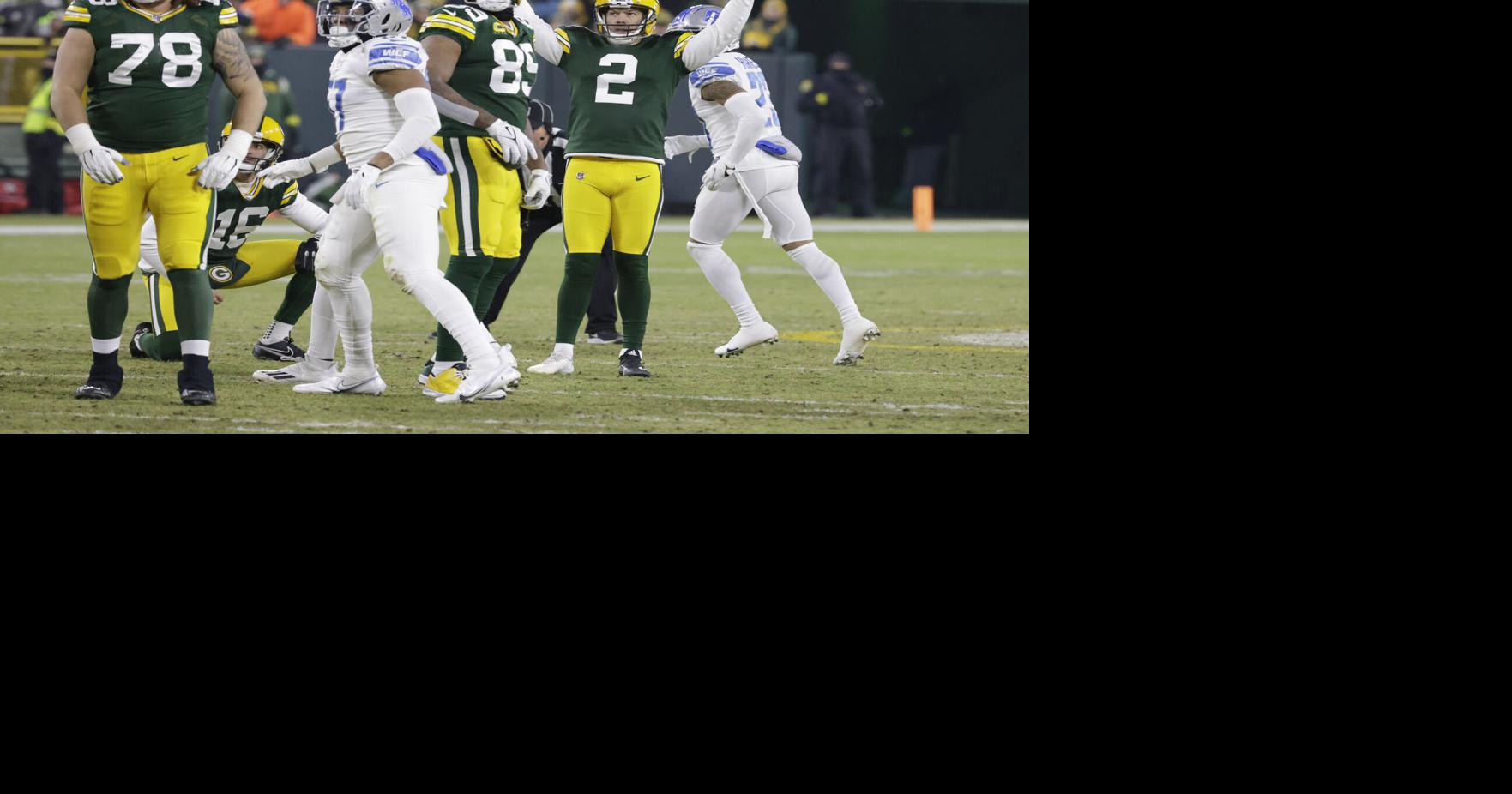 Lambeau goodbye? Mason Crosby's 3 first-half field goals carry Packers ...