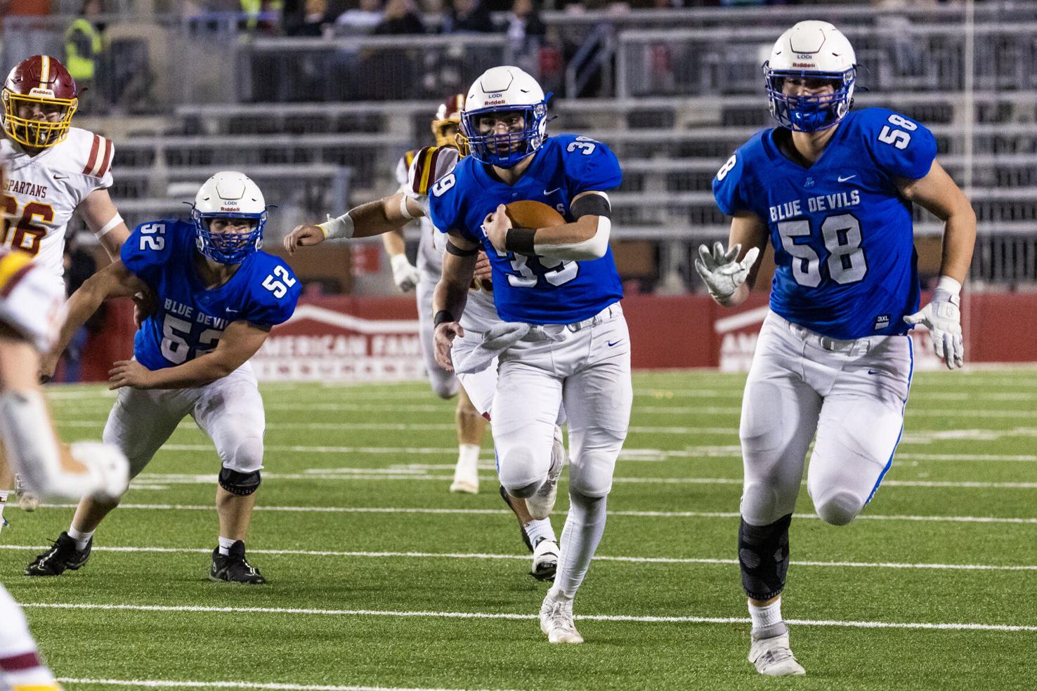 Lodi football wins second state title behind Mason Lane