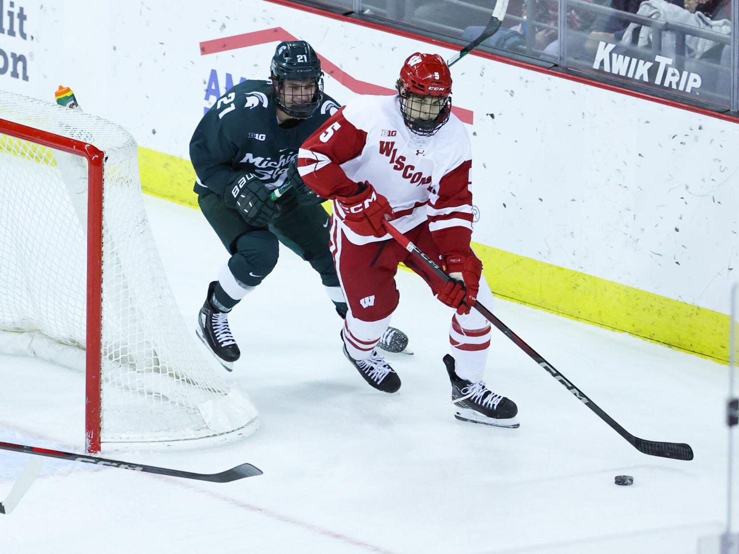 Wisconsin crushes Ferris State in Holiday Face-Off