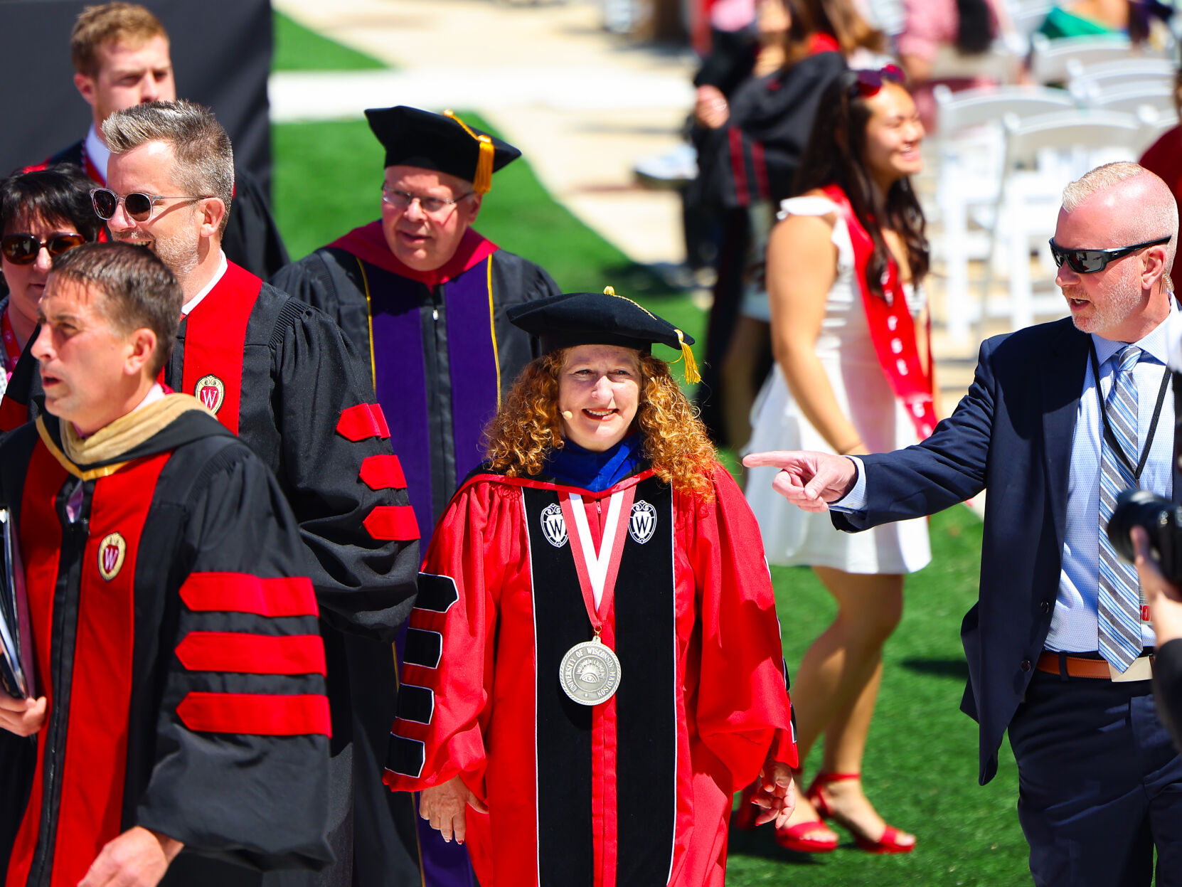 Photos: UW-Madison Chancellor Jennifer Mnookin