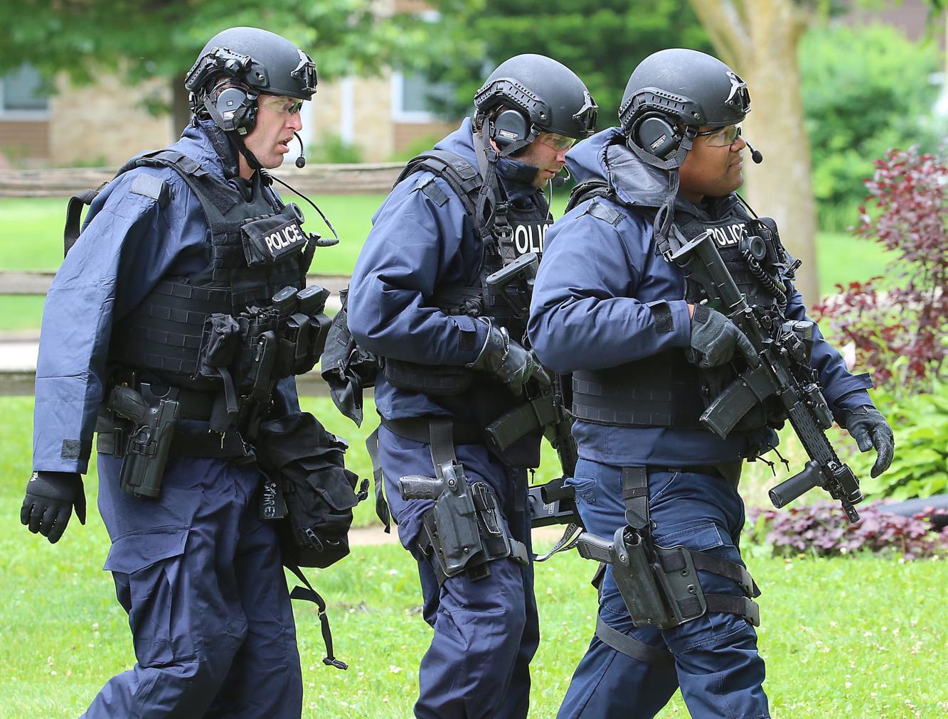 Victim in critical condition with chemical burns; Madison SWAT team ...
