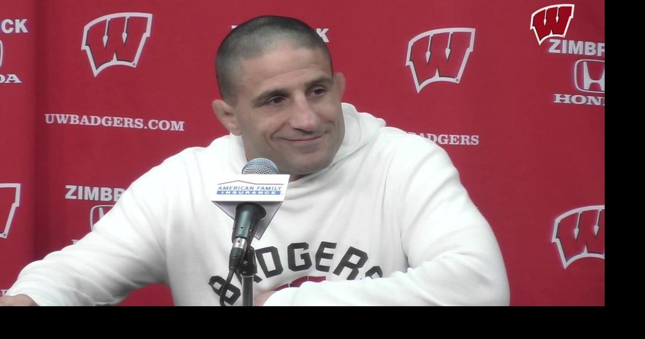 Video: Badgers wrestling coach Chris Bono's weekly press conference