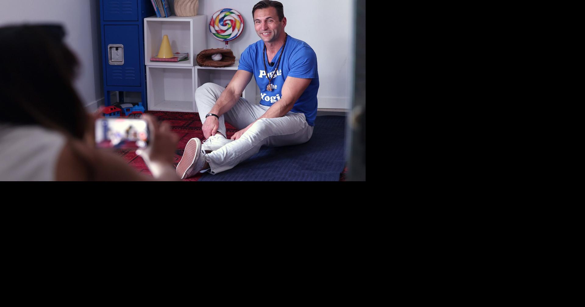 Pogie the Yogie films a new episode