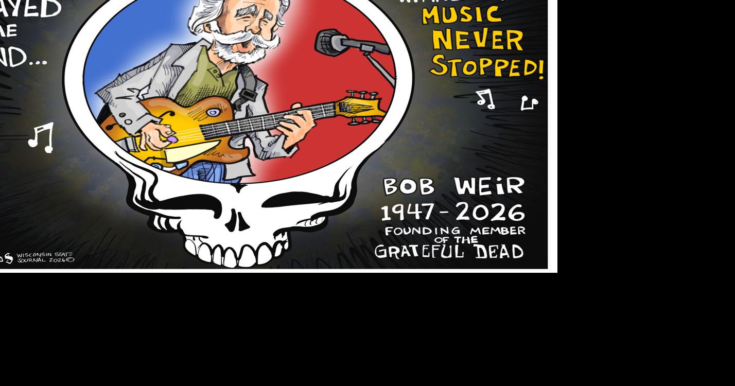 Phil Hands cartoon remembers the Grateful Dead’s Bob Weir