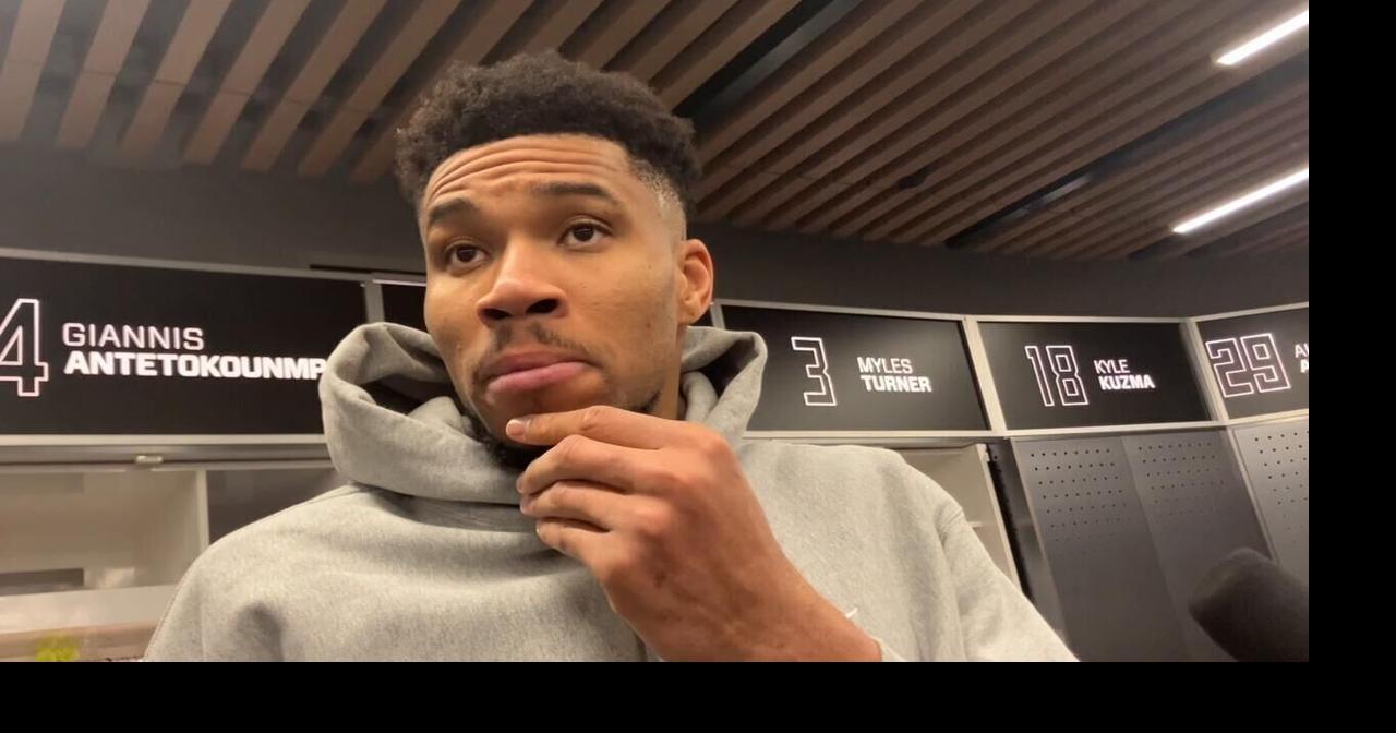 Giannis Antetokounmpo speaks on reinjuring his calf