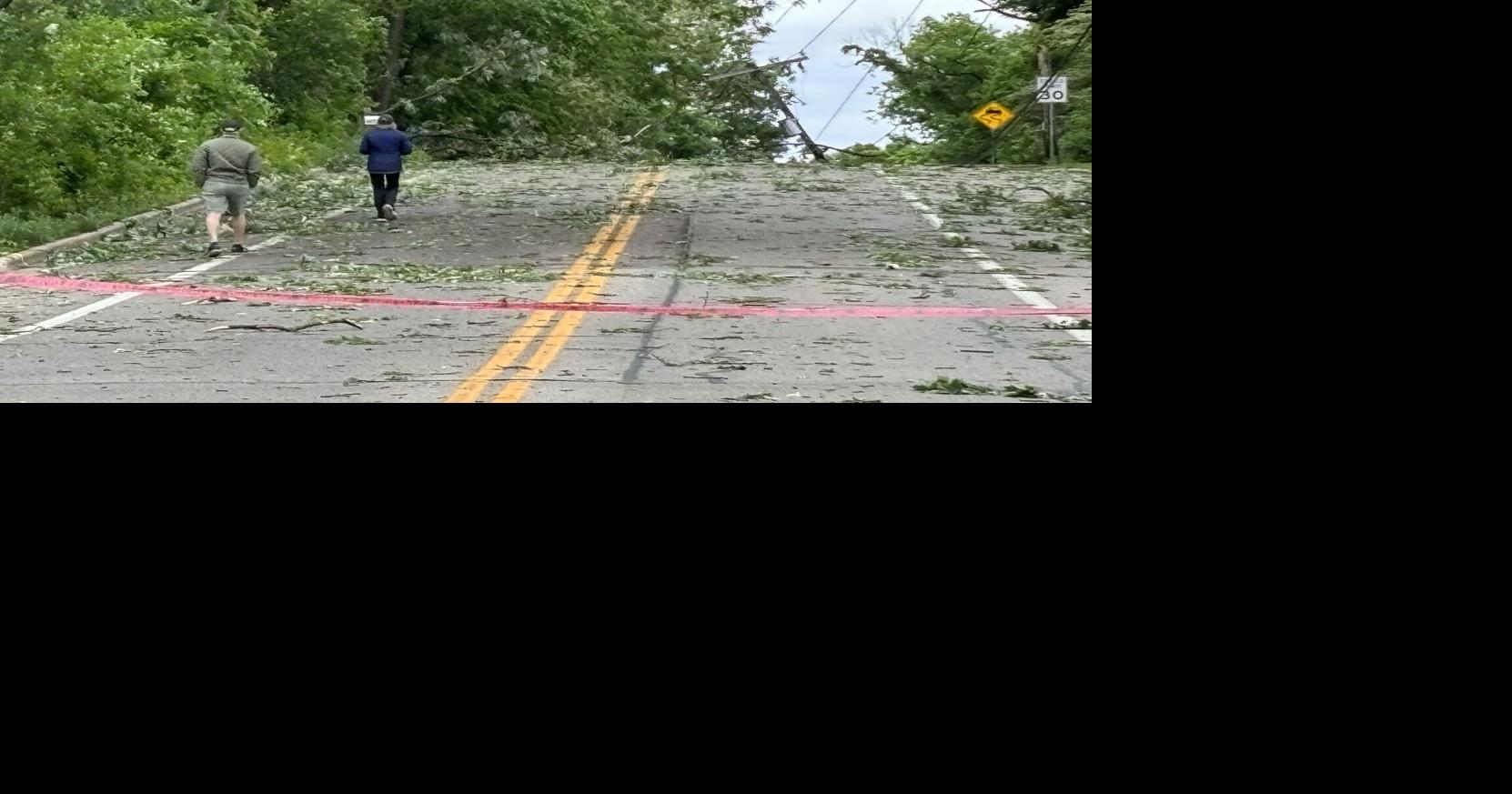 DNR warns of storm damage, downed power lines at state parks