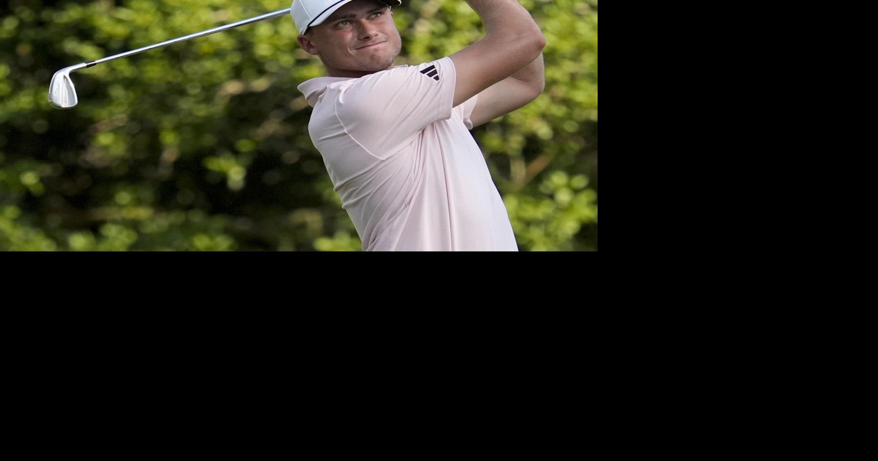 Aberg takes 1-shot lead into the weekend