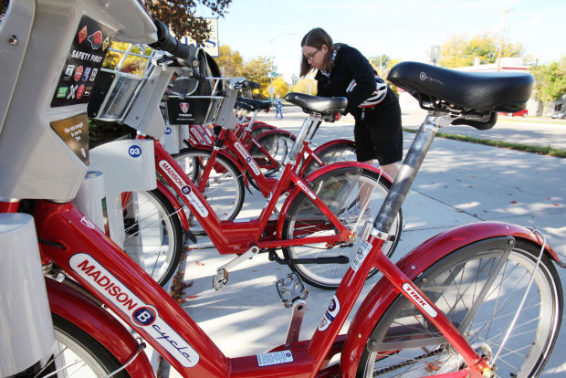 Who's using those red BCycles?