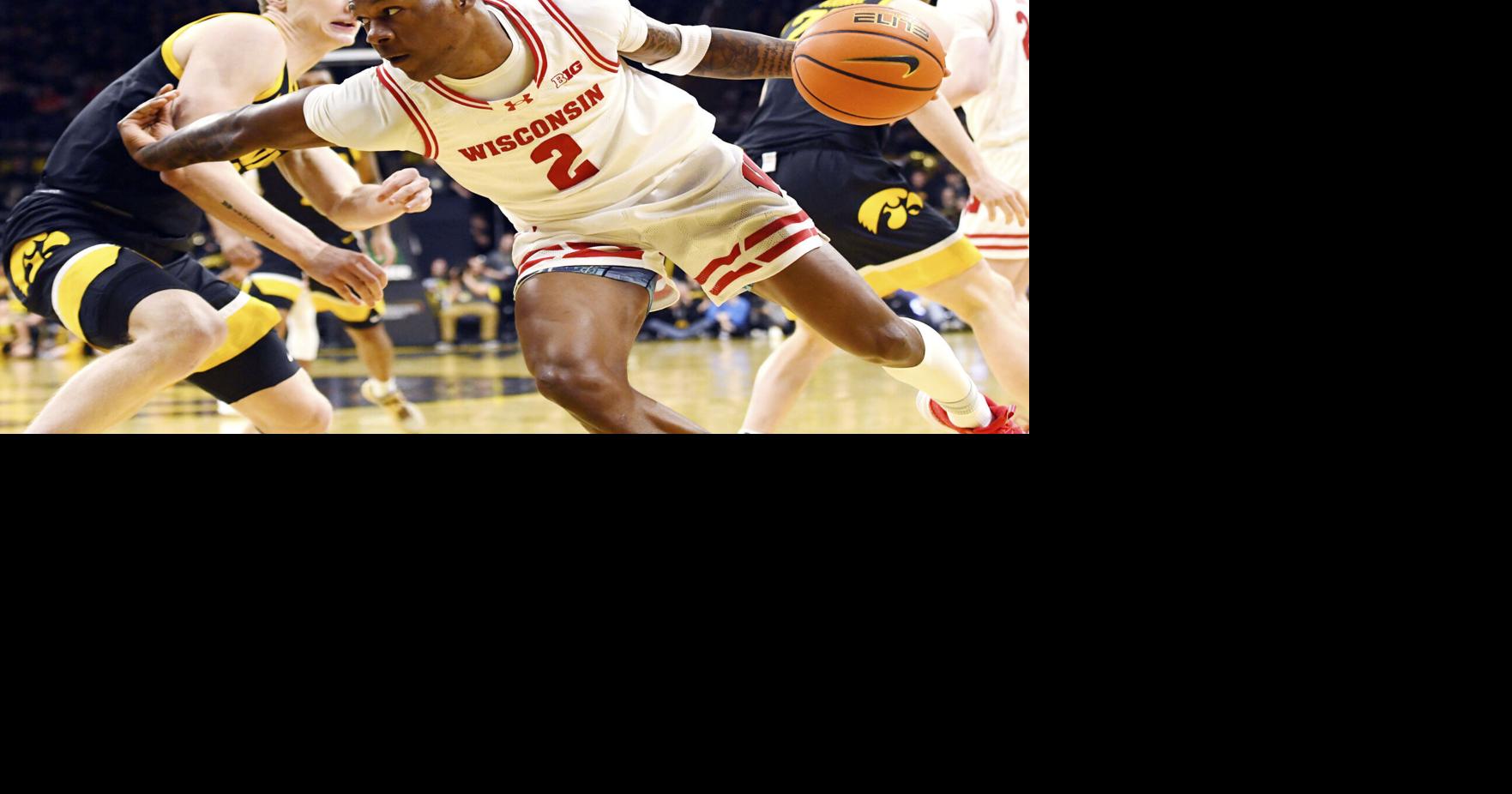 Wisconsin men's basketball at Iowa score, analysis