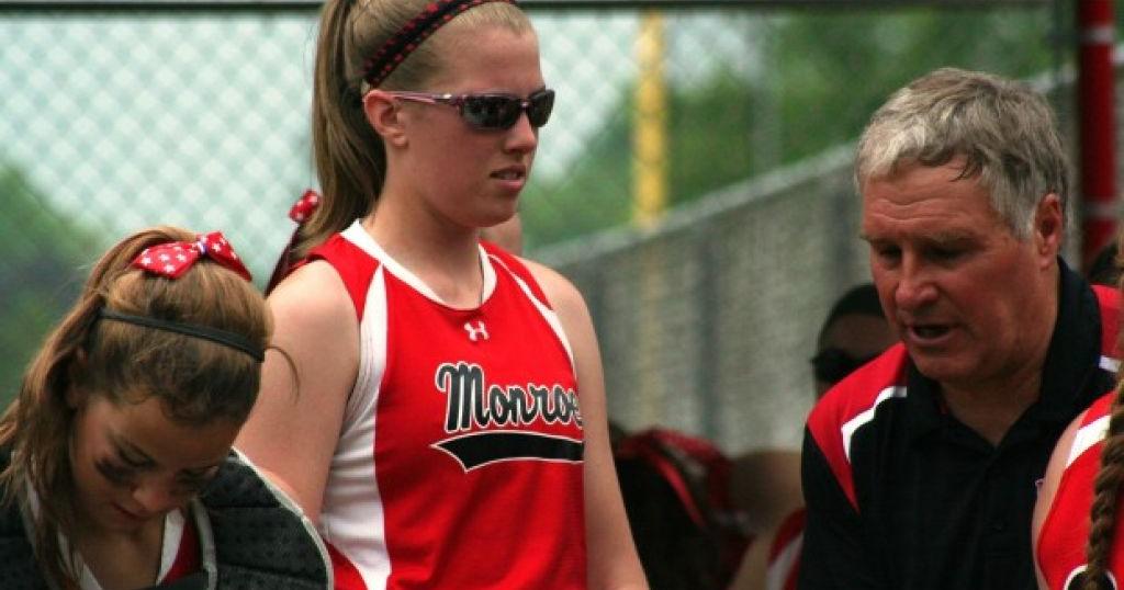WIAA softball: Kayla Updike takes turn for Monroe