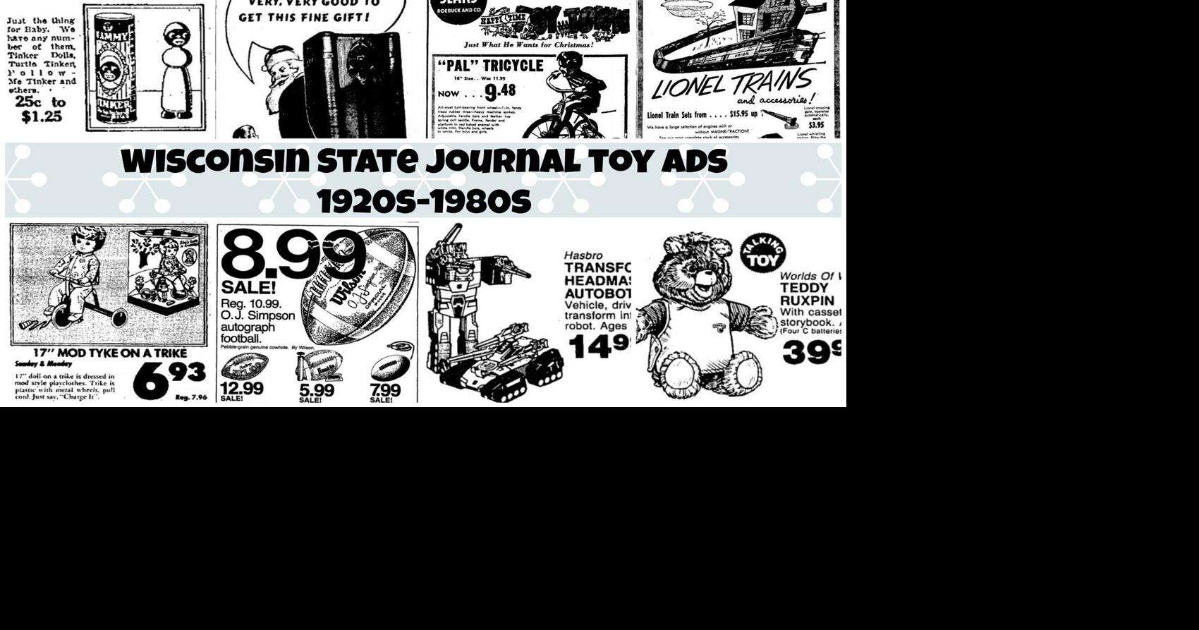 Throwback photos: Vintage Christmas toy ads from the '20s through the '80s