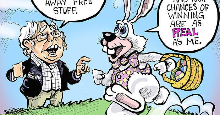 Hands on Wisconsin: Bernie meets the Easter Bunny