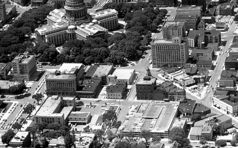 Aerial views of Madison