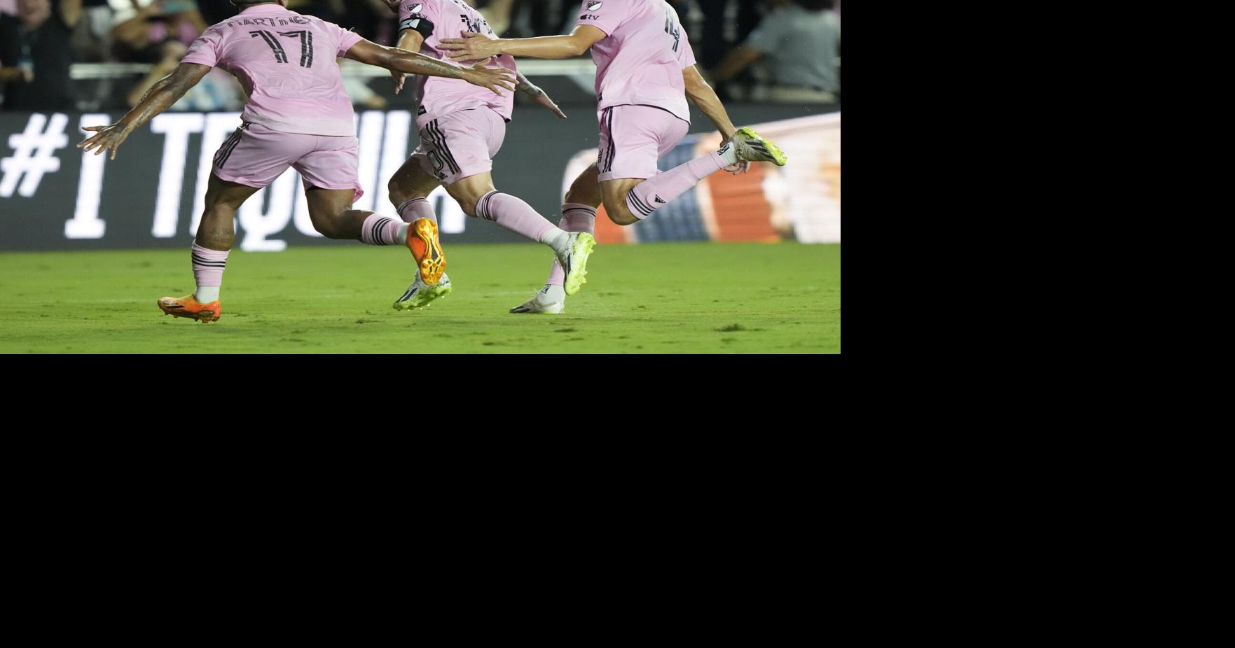 Messi scores dramatic game-winning goal in Inter Miami debut