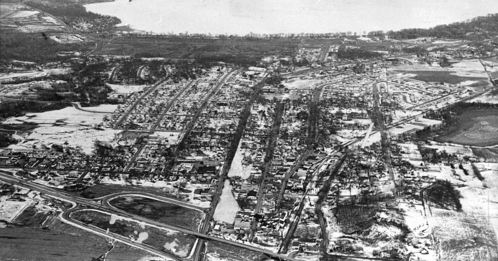Aerial views of Madison