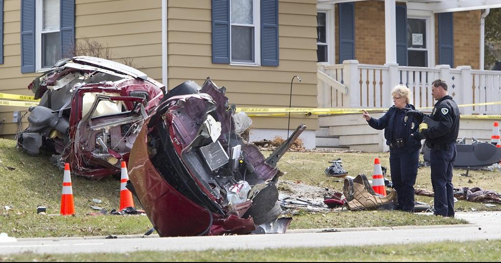 Photos: Crash scene at Midvale and Mineral Point