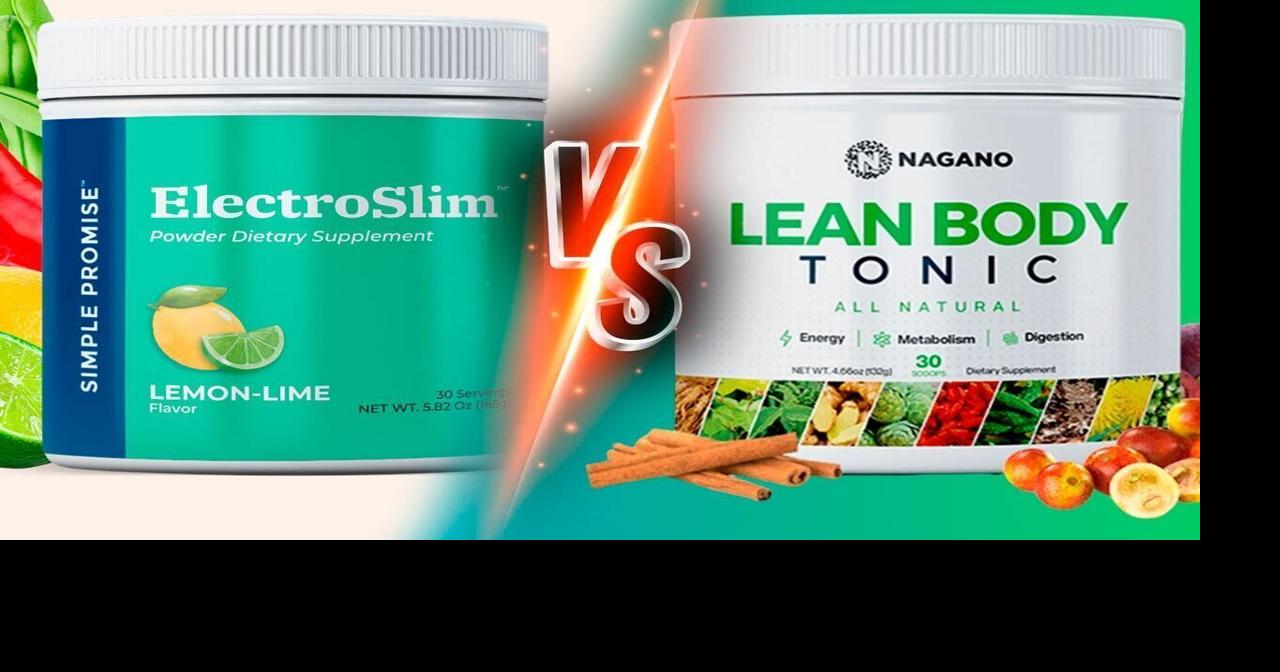 ElectroSlim vs Nagano Lean Body Tonic Reviewed (Compare Each Product)