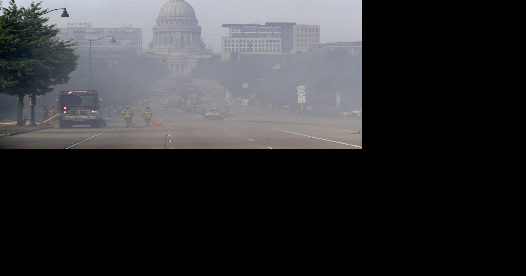 Fire and explosion at Madison substations sets Twitter ablaze