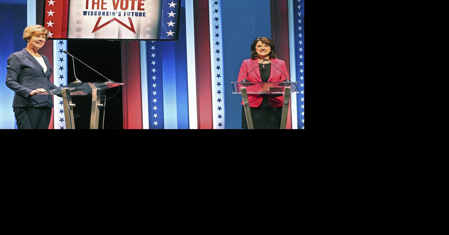Senate candidates Leah Vukmir, Tammy Baldwin clash in sometimes ...