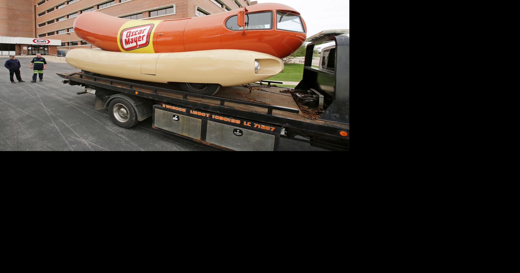 Vintage Wienermobile made in Madison donated to Wisconsin Historical ...