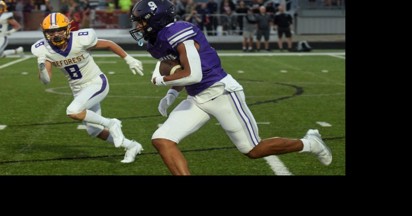 Photos: Rivals Waunakee, DeForest meet in football opener