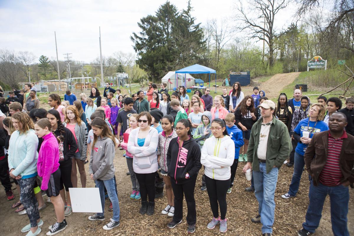 Spring Harbor Middle School debuts new greenhouse