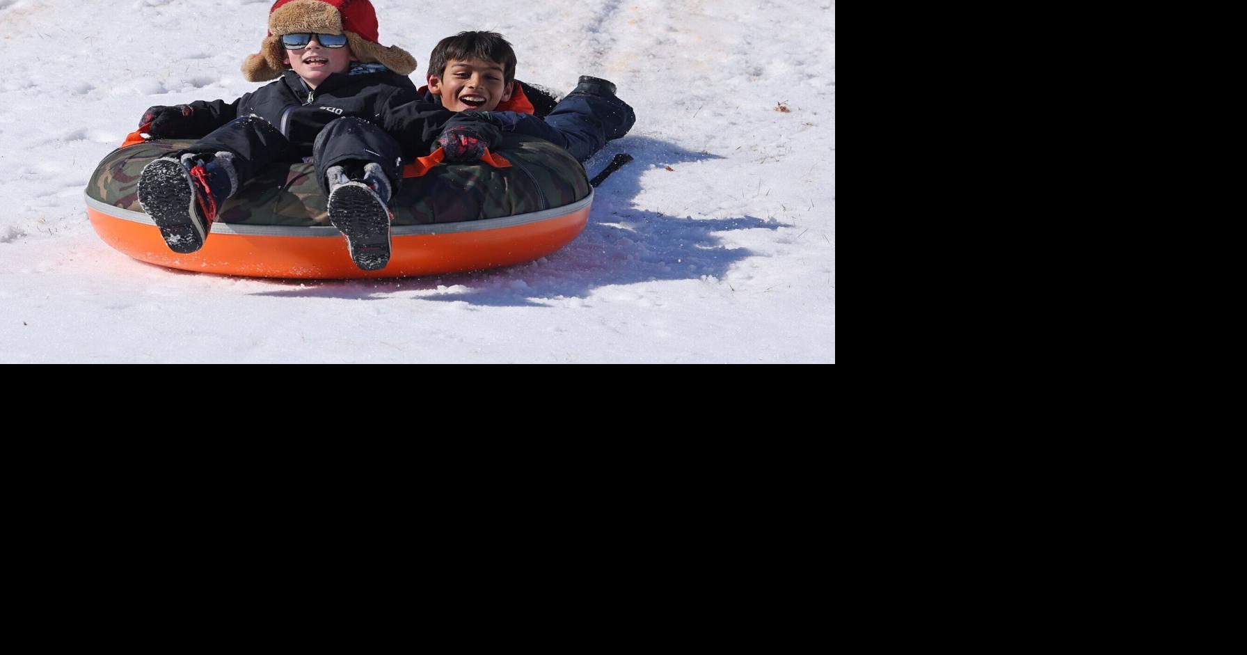 Snow in the way to NC. Here's how to sled safely.