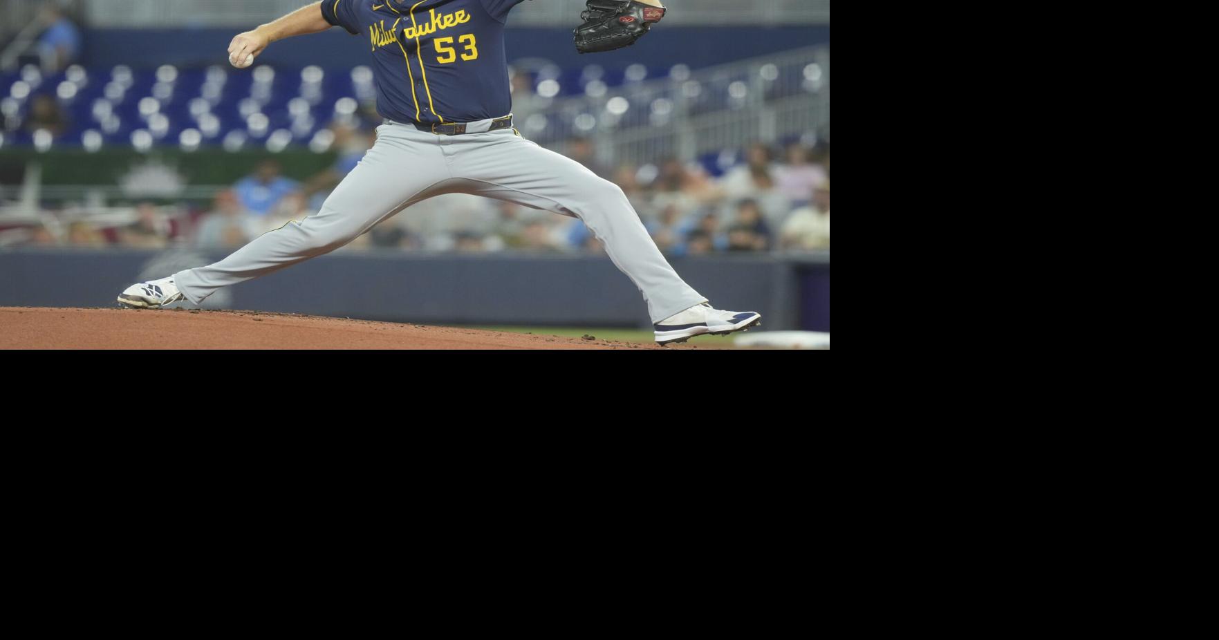 Brandon Woodruff shines in return as Brewers beat Marlins