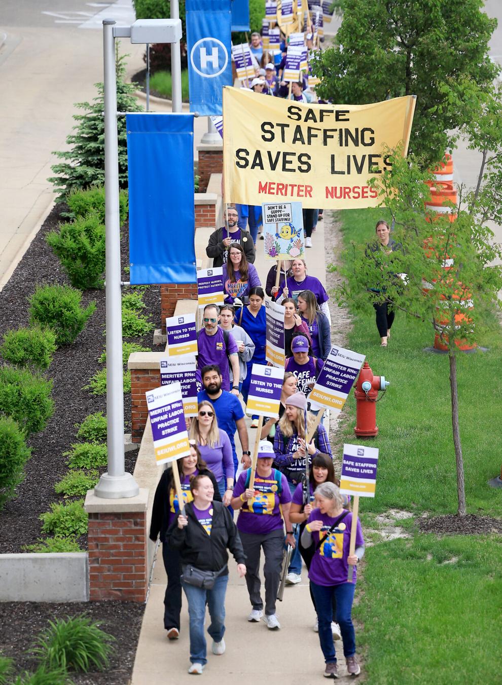 Madison nurses strike begins at UnityPoint Health-Meriter