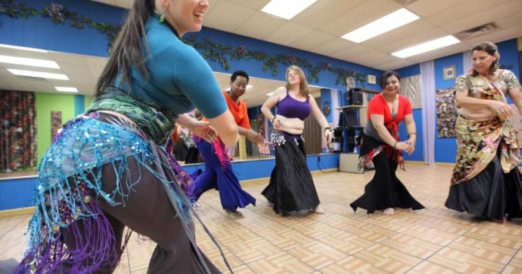 A chance for bare bellies to shimmy and shine