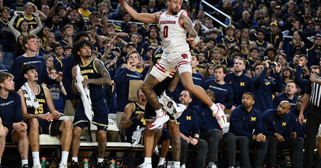 Senior emerges as Wisconsin's bench ace vs. No. 2 Michigan