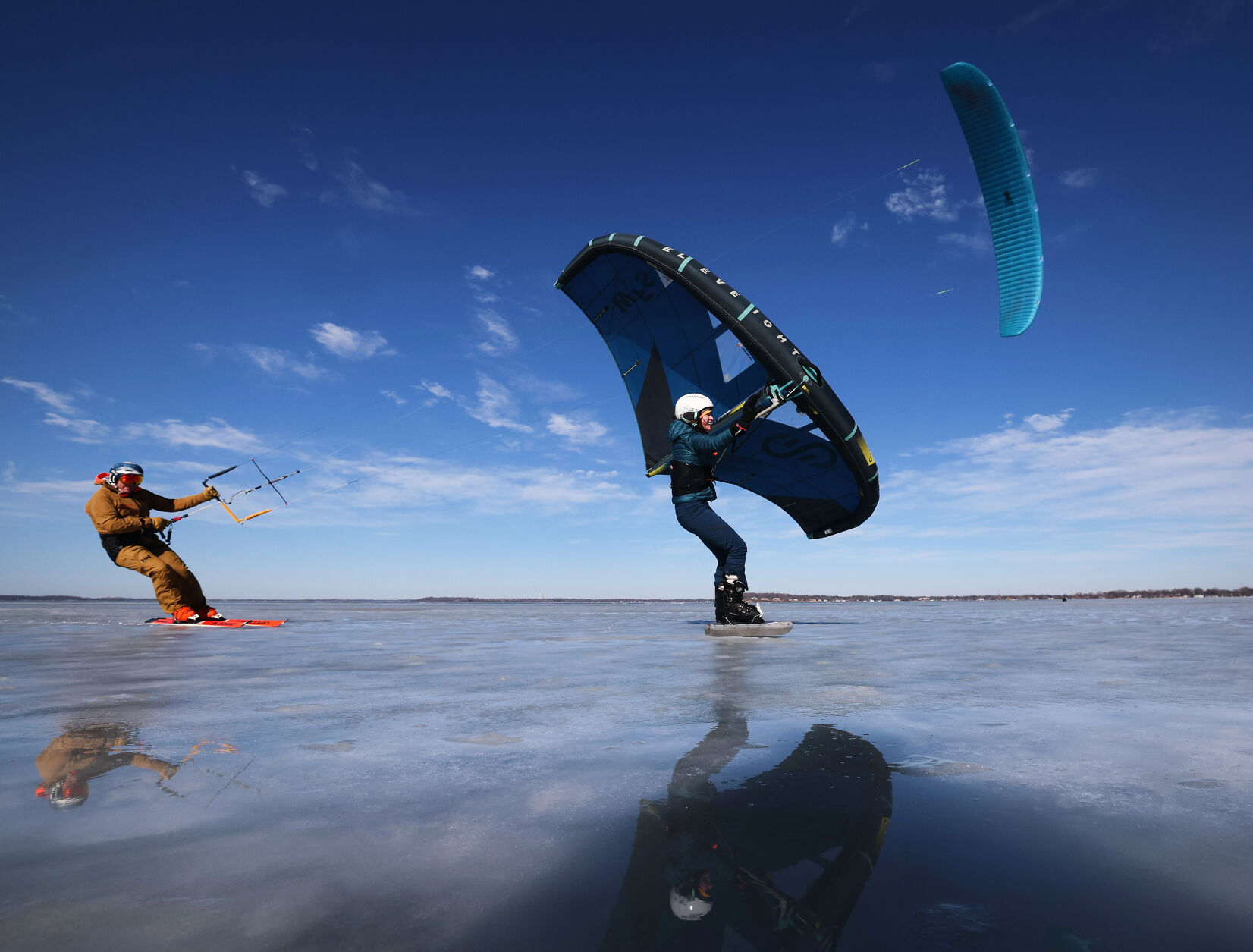 Ice and snow sailing championships come to madison
