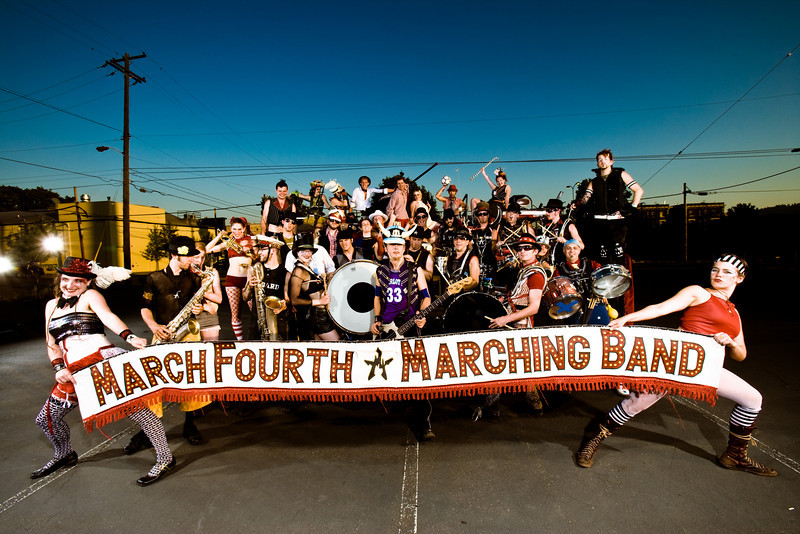 MARCHFOURTH MARCHING BAND --Fun & eclectic jazz big band w/ circus ...