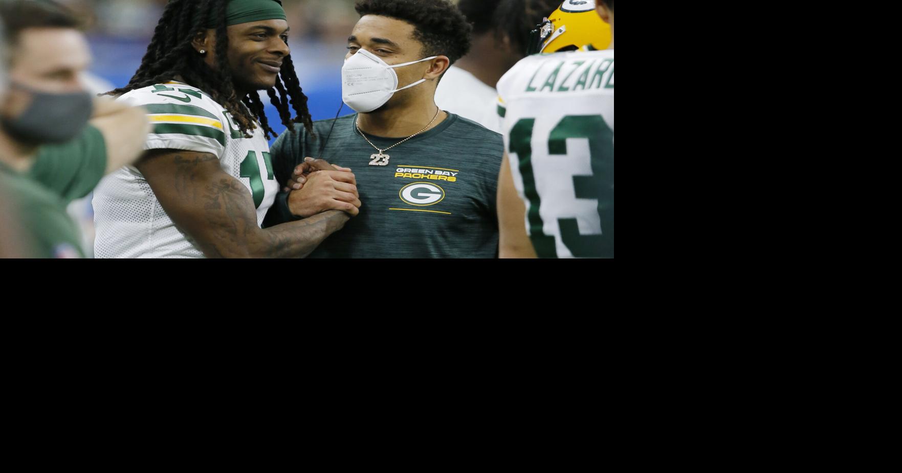Packers' Jaire Alexander vs. Raiders' Davante Adams ahead