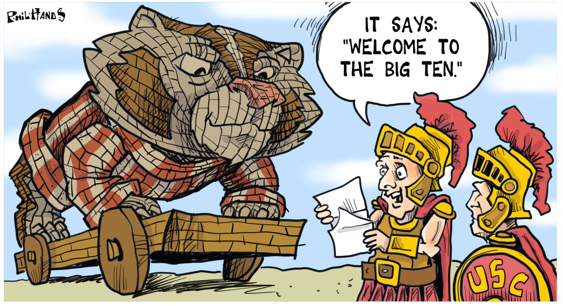 Wisconsin welcomes the USC Trojans to the Big Ten
