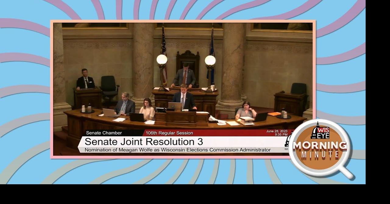 WisEye Morning Minute: Senate Passes Budget, Introduces Resolution to ...