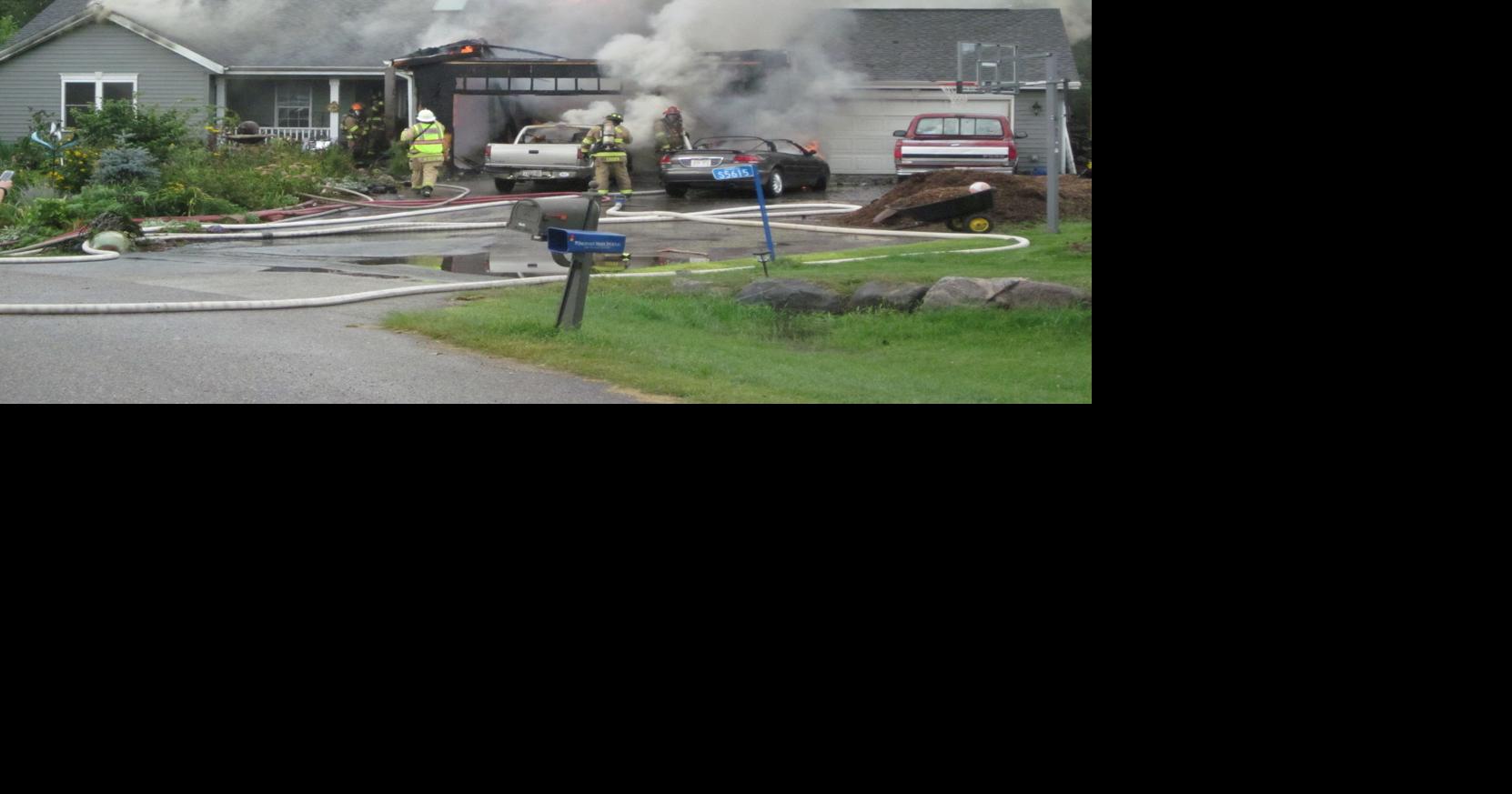 Nobody injured in town of Baraboo fire, officials say